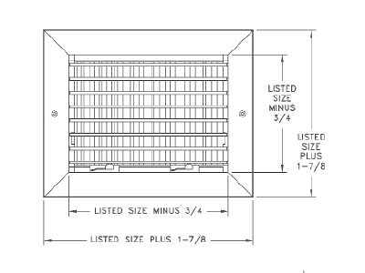 HVAC Grilles, Registers & Diffusers | HMF Pittsburgh