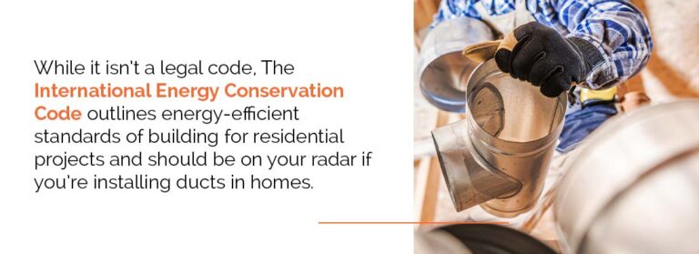 Code Requirements For HVAC Duct Installation & Insulation