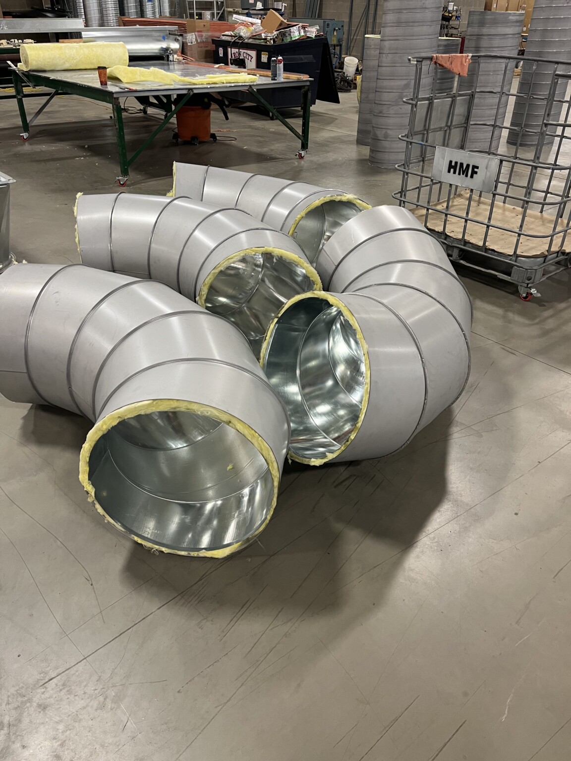 Quality Spiral Ductwork In Pittsburgh | Hennemuth Metal