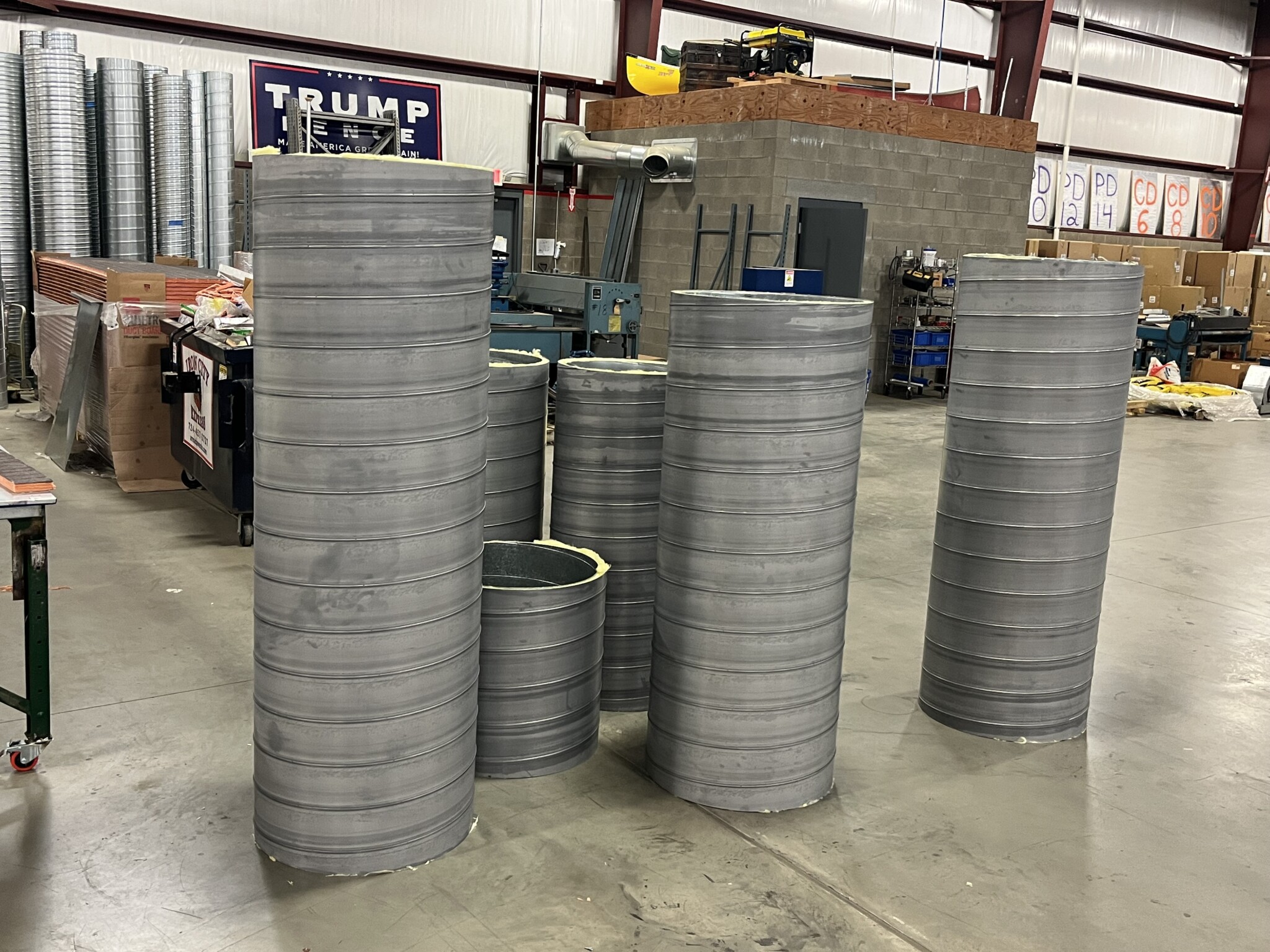Quality Spiral Ductwork In Pittsburgh | Hennemuth Metal